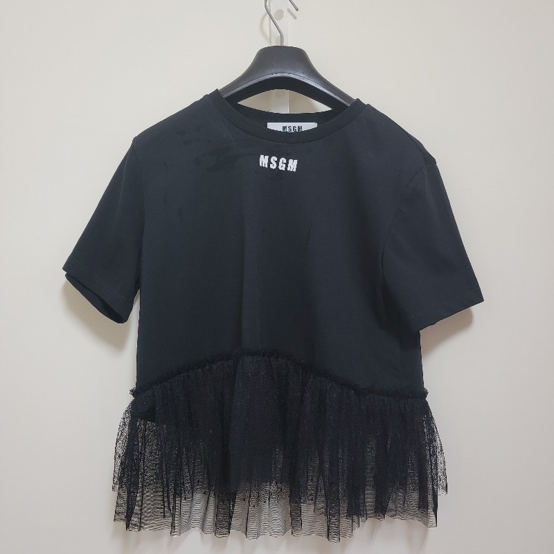 MSGM短版蕾絲T ｜PopChill 拍拍圈