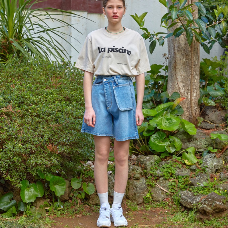 LOCLE BY LOW CLASSIC設計款牛仔短褲｜PopChill 拍拍圈