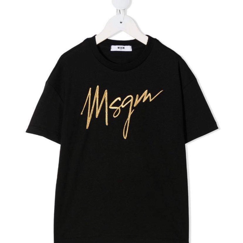二手正品近全新！MSGM新款刺繡LOGO上衣/適合S-M號/T恤原價3200元～看圖看內文｜PopChill 拍拍圈