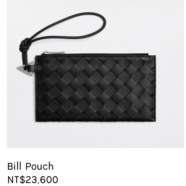 全新Bottega Veneta Bill Pouch BV手拿包(男女皆可）｜PopChill 拍拍圈