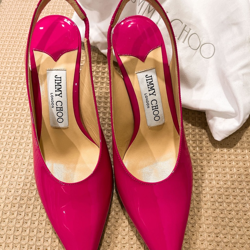 Jimmy Choo粉色高跟鞋｜PopChill 拍拍圈