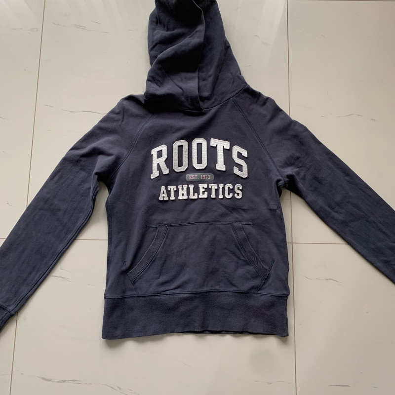 Roots 女裝 帽T 灰色XS｜PopChill 拍拍圈