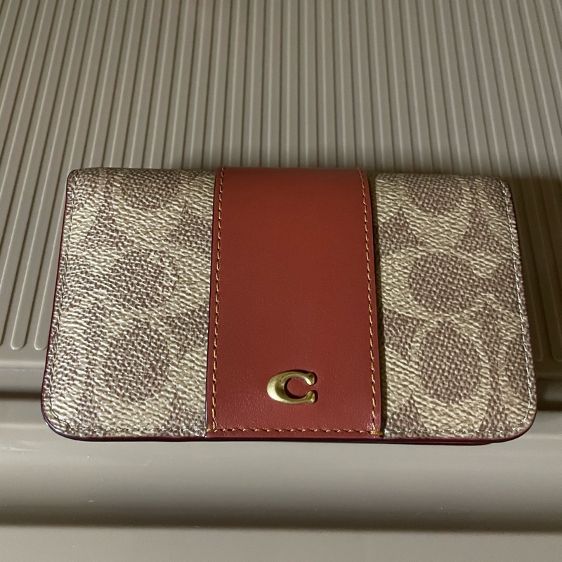 Coach 經典 SIGNATURE 印花輕巧卡夾/零錢包/老花｜PopChill 拍拍圈