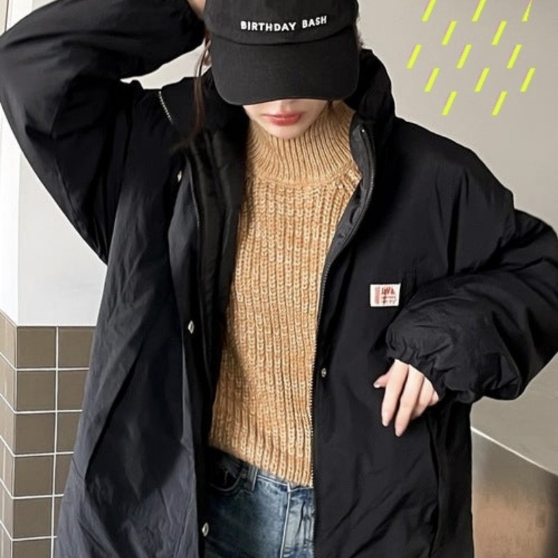 （全新）Classical Elf X Java黑色舖棉帥氣大衣外套 特寬鬆Boy款｜PopChill 拍拍圈