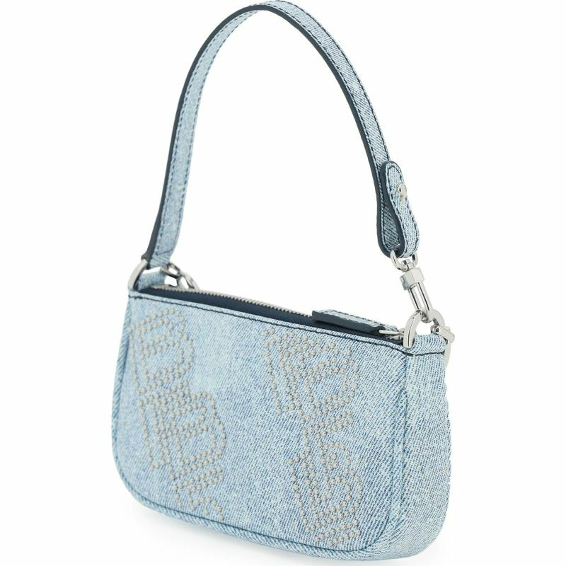 【義大利直送】全新品 “MINI RACHEL”牛仔印花皮革迷你手袋｜PopChill 拍拍圈