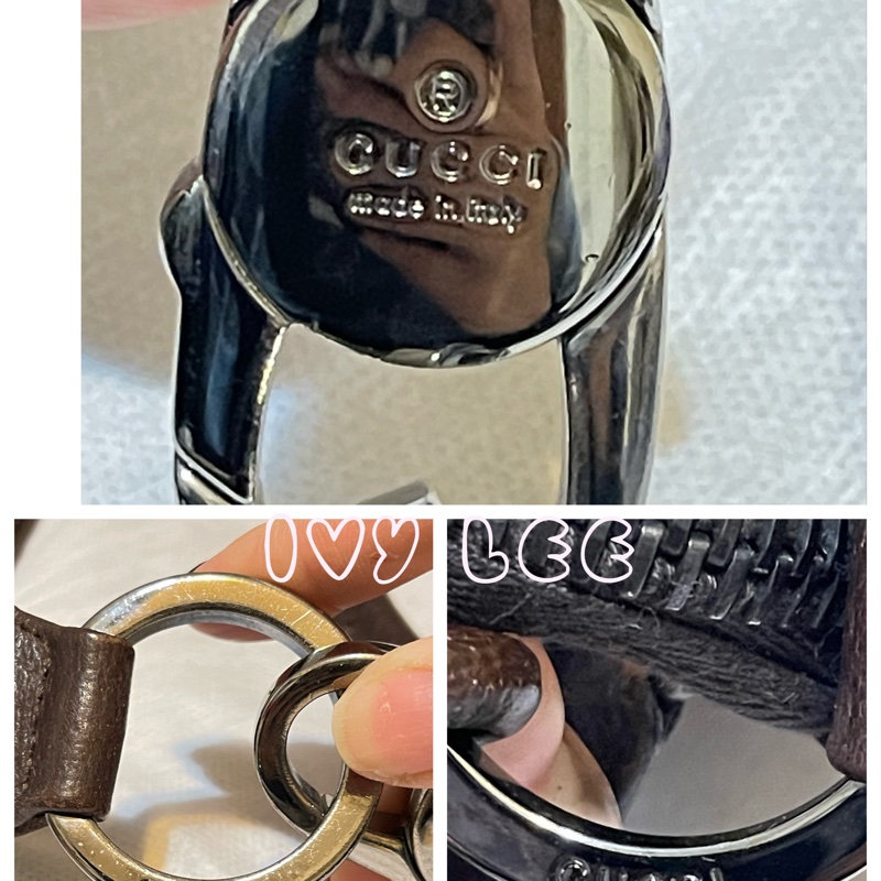 Gucci 古馳 115003 咖啡色滿版GG帆布肩背袋 單肩包 手提包 精品包 二手正品｜PopChill 拍拍圈