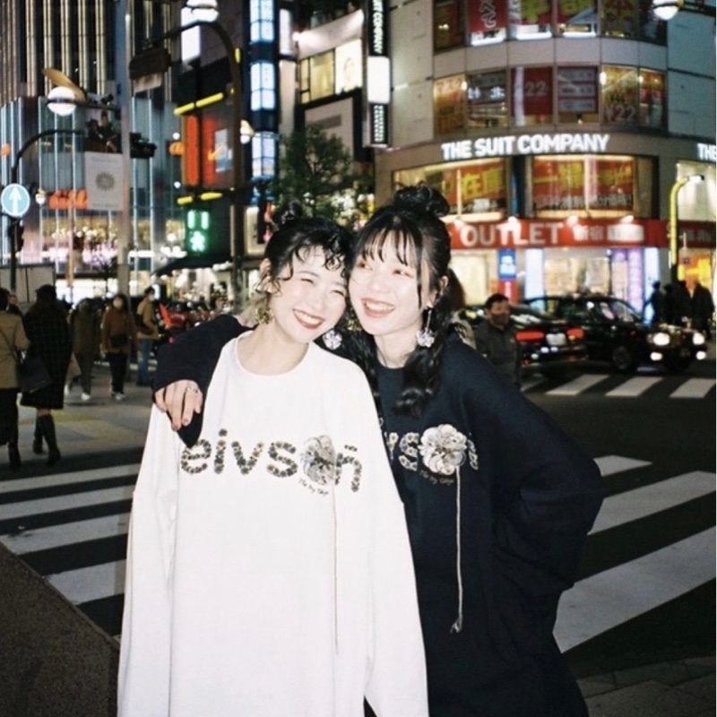 Seivson X THE IVY TOKYO我們的愛與奮鬥 oversized T-shirt Dress 白｜PopChill 拍拍圈