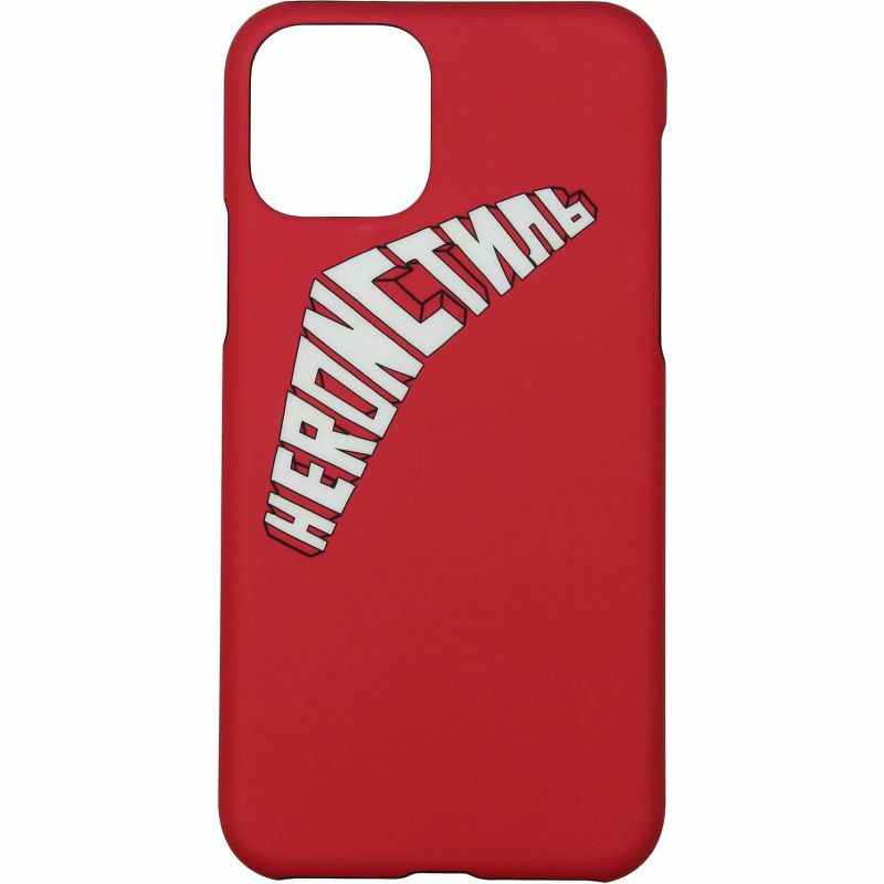 【義大利直送】全新品 Heron preston iphone 保護套 iphone 11 pro 男士 pvc 紫紅色｜PopChill 拍拍圈