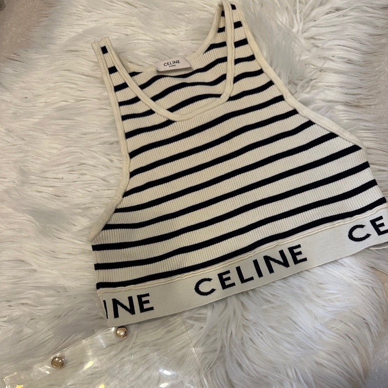 Celine條紋背心M｜PopChill 拍拍圈