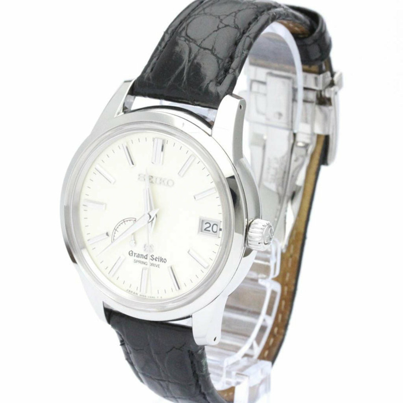 【日本直送】拋光 GRAND SEIKO Spring Drive SBGA057 鋼質男士手錶 9R65-0AX0 BF558785 ...