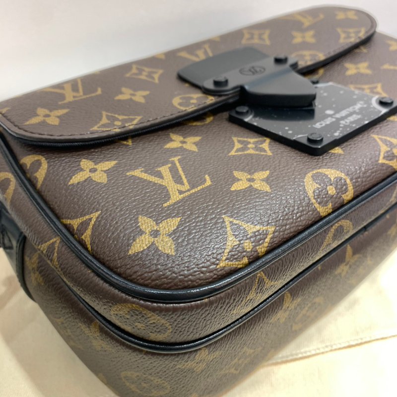 LV S LOCK 手提包/郵差包/記者包/斜背包 M45806 近全新｜PopChill 拍拍圈