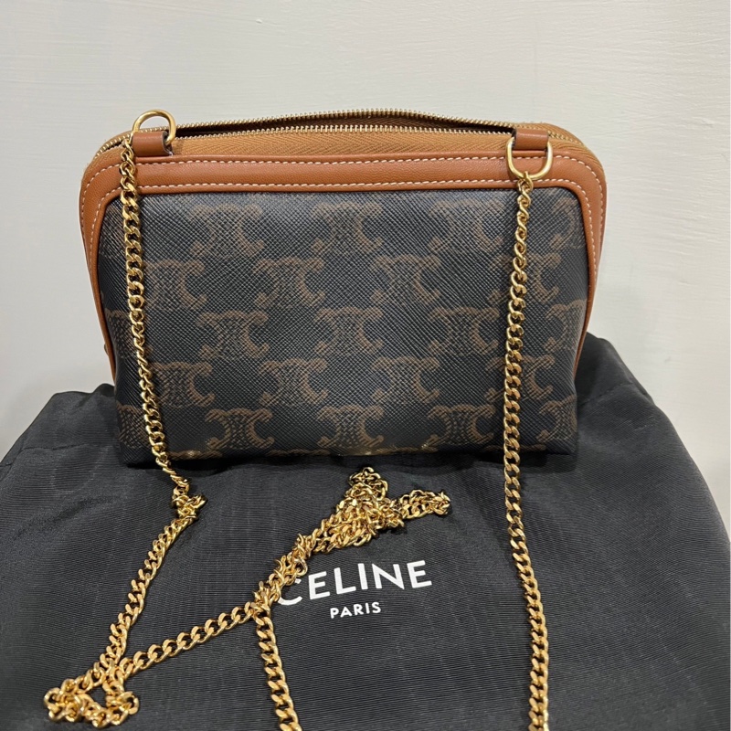 Celine 老花貝殼包｜PopChill 拍拍圈