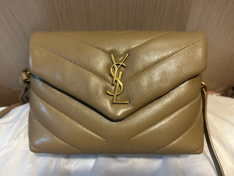 YSL TOY LOU LOU TAN 奶茶色 九成新｜PopChill 拍拍圈