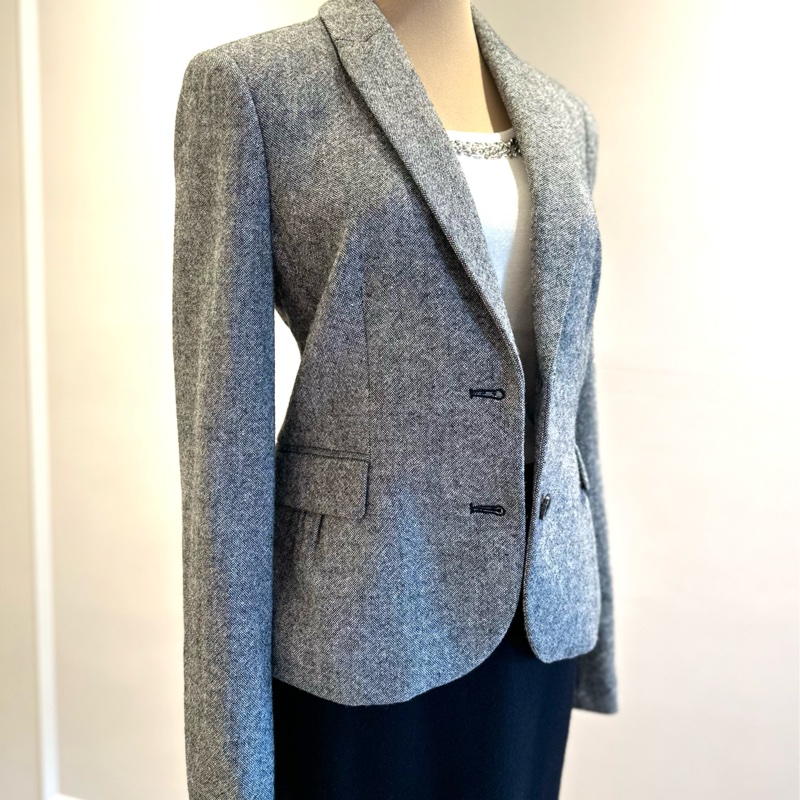 [併單 for S]G2000 Essential 灰色外套，Size 36，9成新 + ANAYI 黑色短版上衣，Size 38，95成新 ...