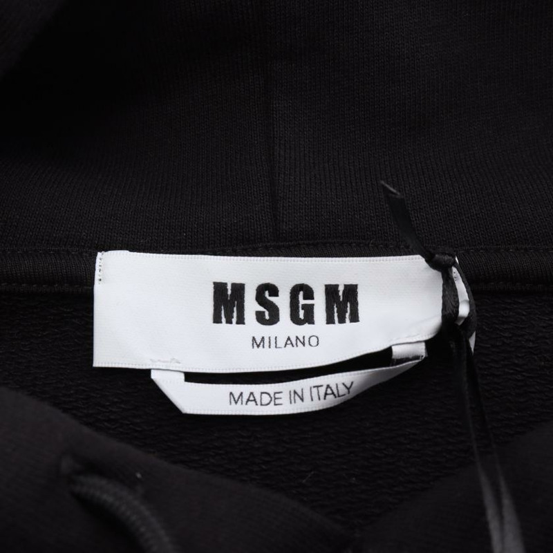 【日本直送】 Pre-owned MSGM pullover hoodie black box logo｜PopChill 拍拍圈