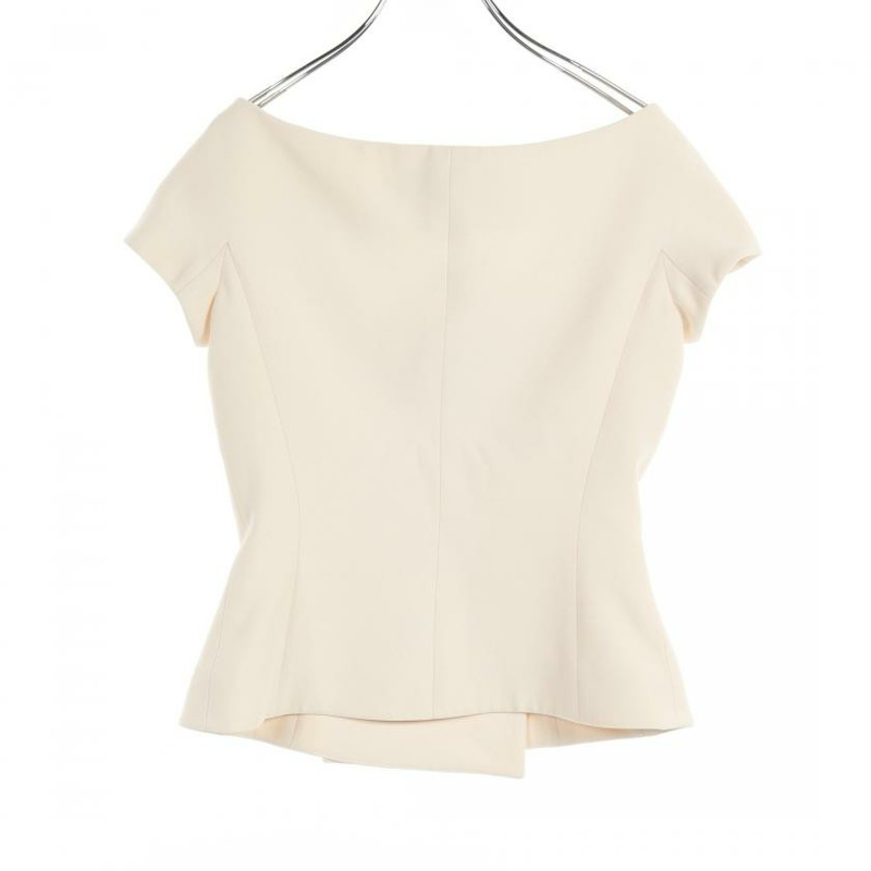 【日本直送】 Christian Dior off shoulder Jacket wool silk ivory｜PopChill 拍拍圈