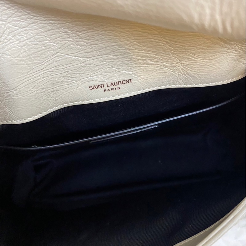 YSL Niki baby 復古白｜PopChill 拍拍圈