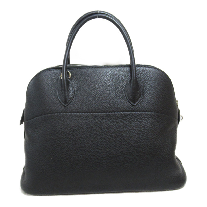 【日本直送】HERMES Bolide 37 手提包 sac G Taurillon Clemence 皮革 黑色 SHW 二手 ...