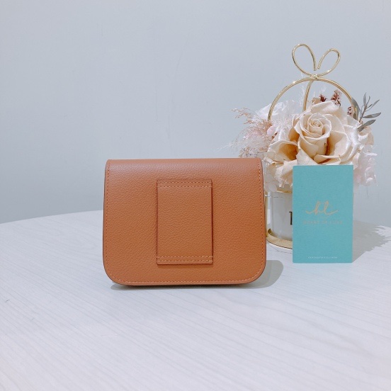 Hermes 愛馬仕金扣錢包 Constance Slim Compact Bicolore Veau Eve｜PopChill 拍拍圈