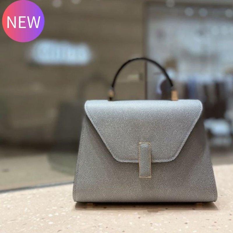 Valextra Micro Iside 兩用包 霧霾藍灰色/義大利愛馬仕《2024季度新品》｜PopChill 拍拍圈