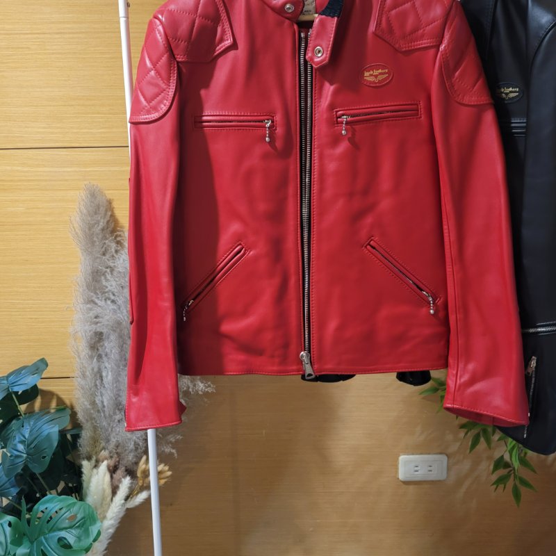 🚩降價找懂欣賞的有緣人【Lewis Leathers】No. 442 Racing Jacket HORSEHIDE RED｜PopChill 拍拍圈