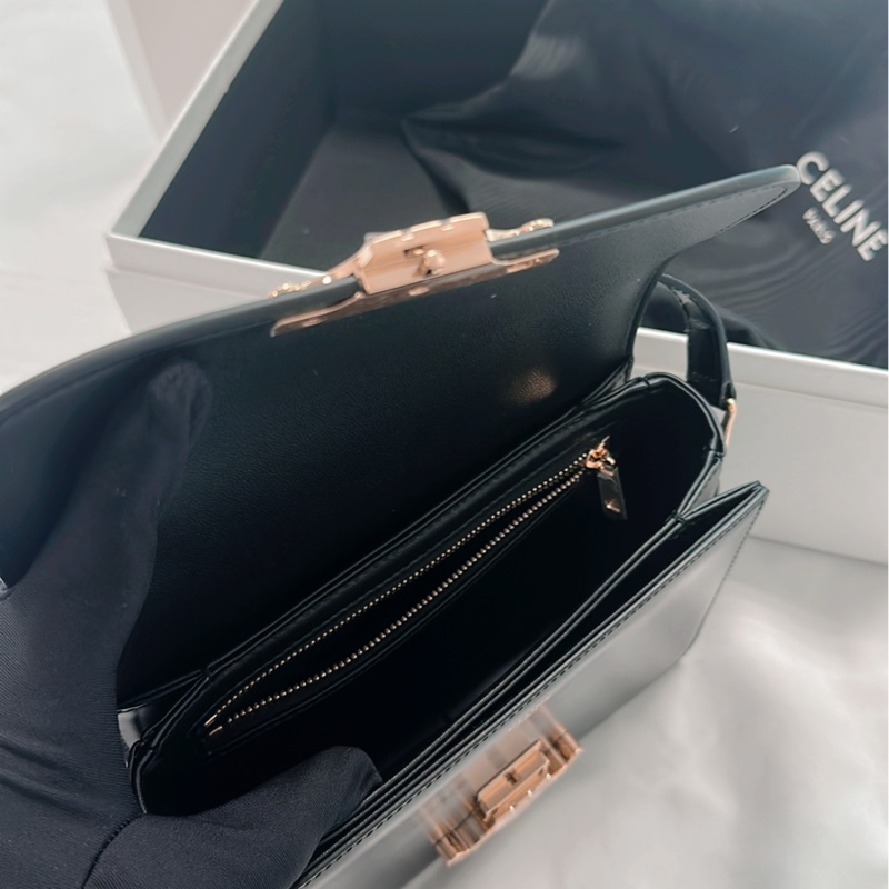Celine teen box 黑金凱旋門包｜188423BF4.38NO｜PopChill 拍拍圈