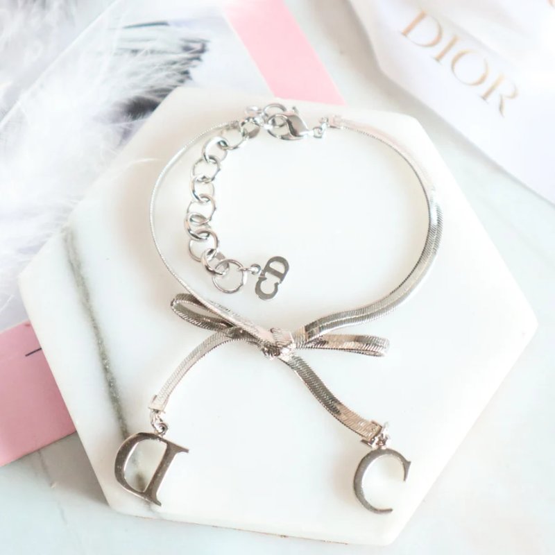 Christian Dior Ribbon Bracelet Dior 手鏈 Dior 蝴蝶結手鏈 Dior Accessories ...