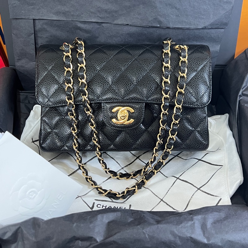 香奈兒cf23黑金荔枝皮30開｜PopChill 拍拍圈