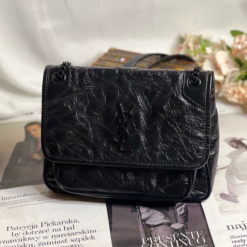 YSL BABY NIKI 黑色 so black｜PopChill 拍拍圈