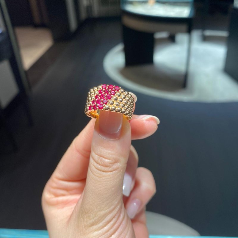 Perlée couleurs ring, 5 rows｜PopChill 拍拍圈