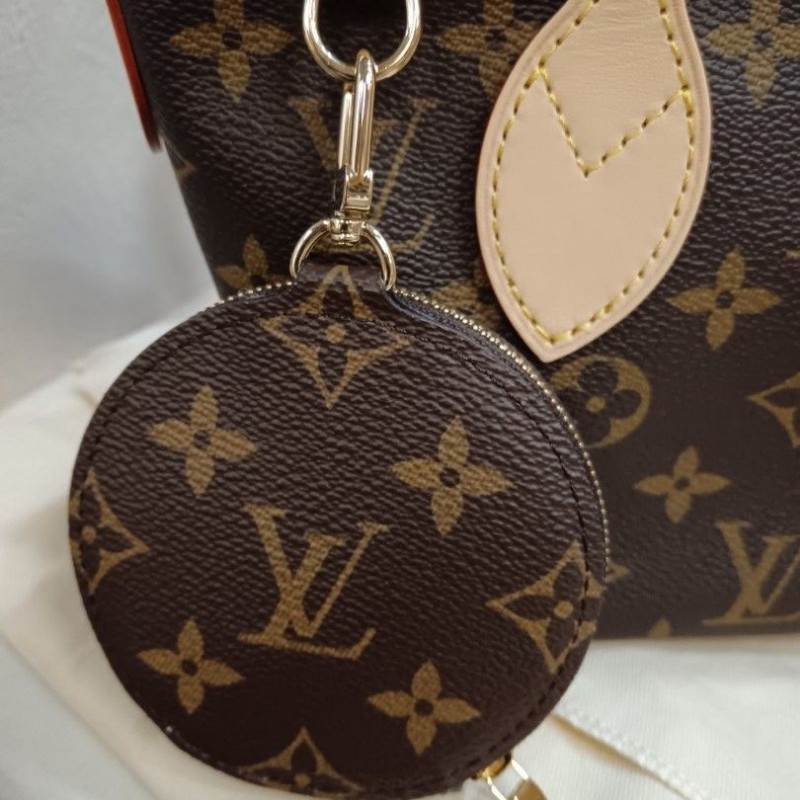 Louis Vuitton Neverfull BB Crossbody Bag in Iconic Monogram Coated ...