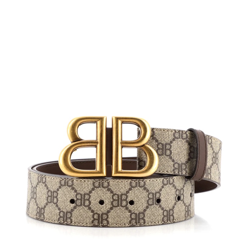 巴黎世家×古馳 The Hacker Project聯名限量皮帶🕶️Balenciaga X Gucci The Hacker Project ...