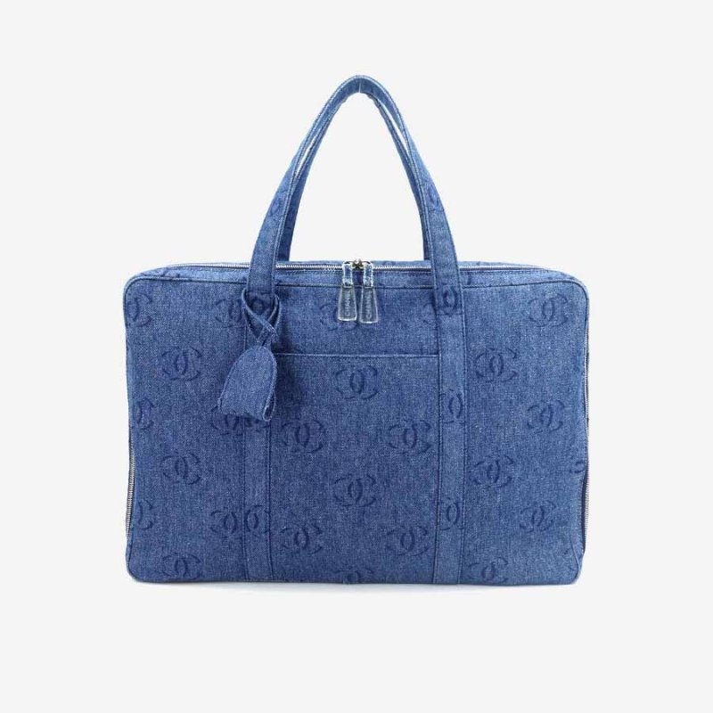 CHANEL Vintage Blue Denim Tote Bag｜PopChill 拍拍圈