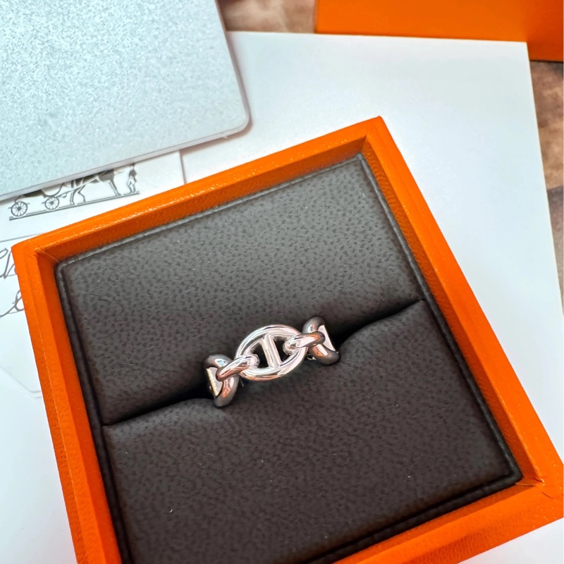 Hermes Chiane D’ancre ring 49 全新愛馬仕豬鼻子戒指49號｜PopChill 拍拍圈