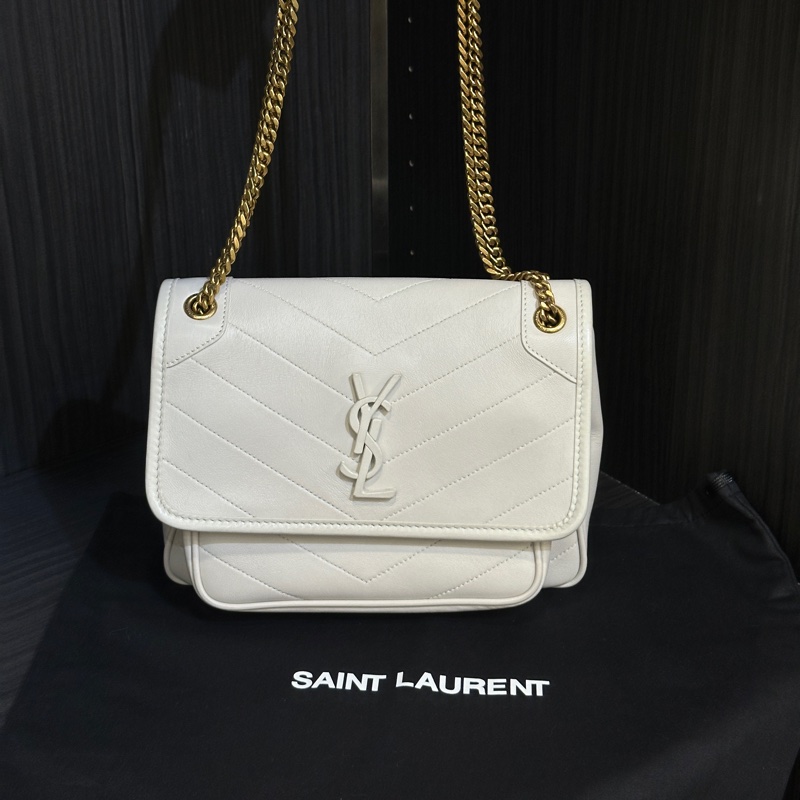 📍Ysl Niki Baby奶油白色｜PopChill 拍拍圈