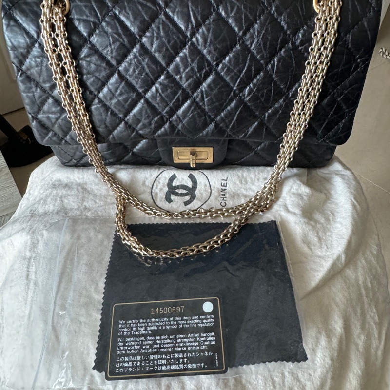 Chanel 2.55 maxi 小牛皮｜PopChill 拍拍圈