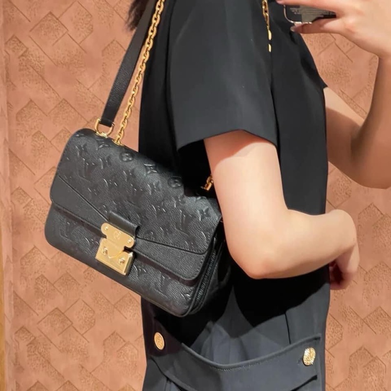 LV M46200 Marceau 壓紋鏈袋包｜PopChill 拍拍圈