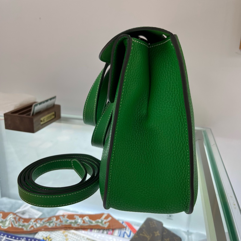 Hermes Halzan 31 green Y stamp💚｜PopChill 拍拍圈