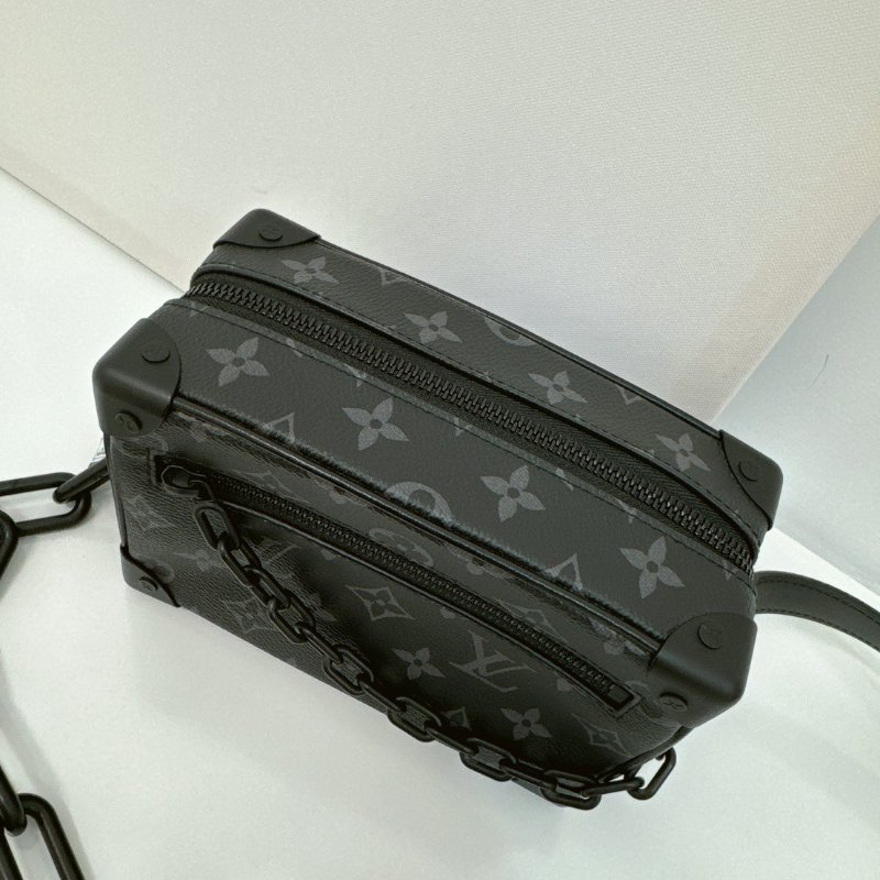 Louis Vuitton Mini Soft Trunk 經典帆布印花拉鍊肩背方包 M44735｜PopChill 拍拍圈