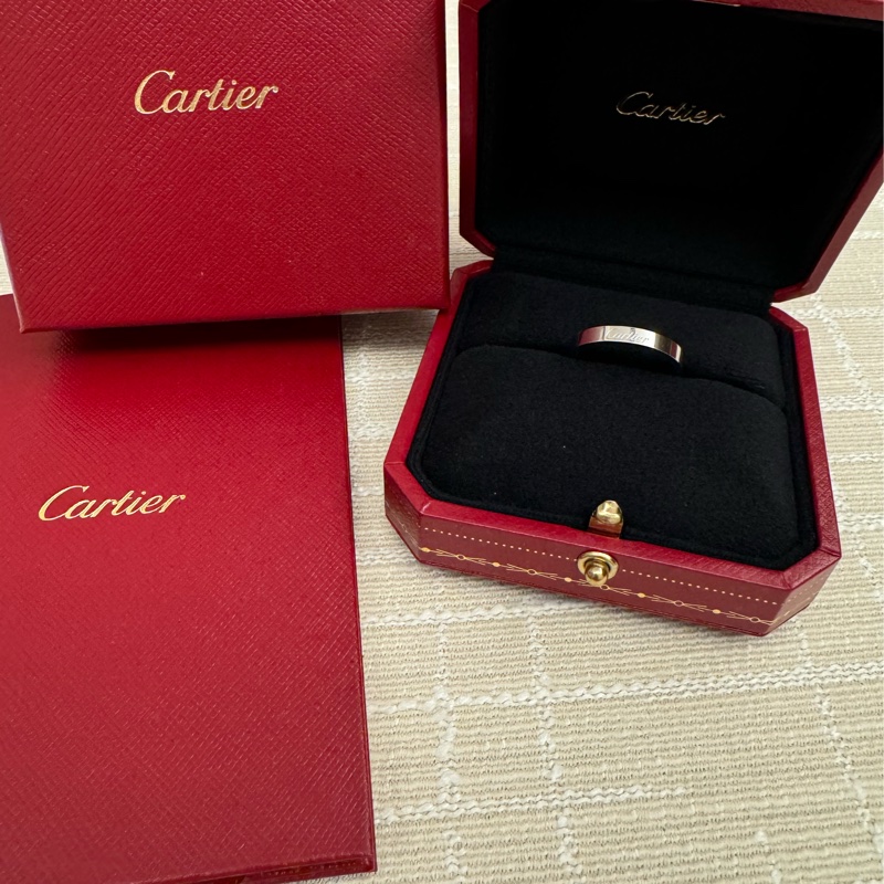 CDE CARTIER系列 婚戒 鉑金 （55號）｜PopChill 拍拍圈
