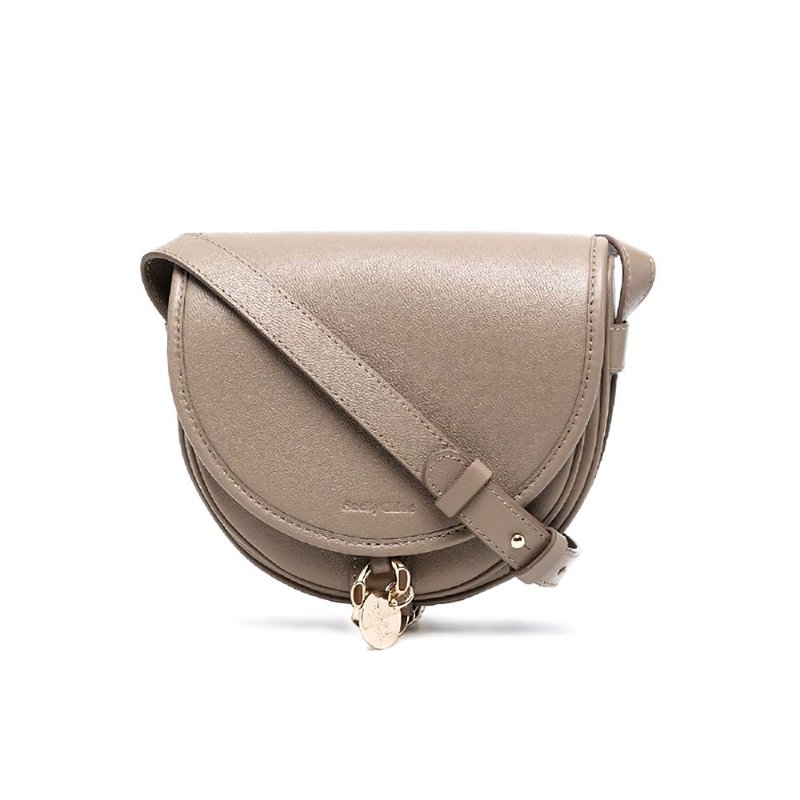 See By Chloe Small Mara Crossbody Bag for Women in Motty Grey ...