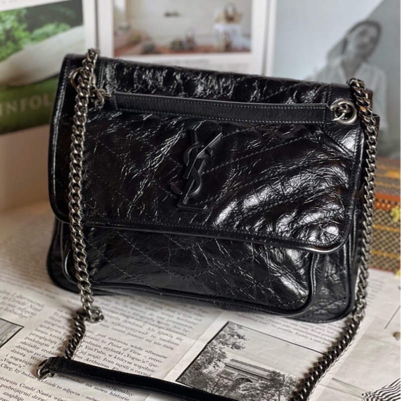 Ysl niki 黑色中款｜PopChill 拍拍圈