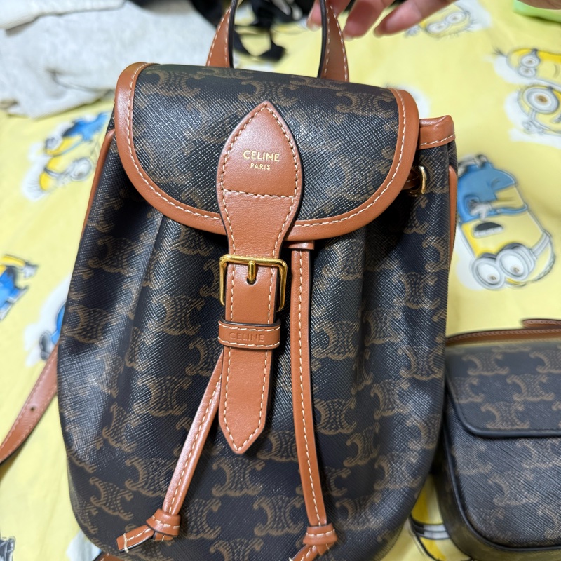 celine mini backpack folco in triomphe｜PopChill 拍拍圈