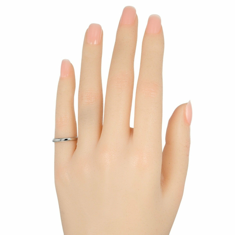 卡地亞 1895 年結婚戒指，尺寸 7，Pt950 鉑金，約 100 厘米2.57克｜PopChill 拍拍圈