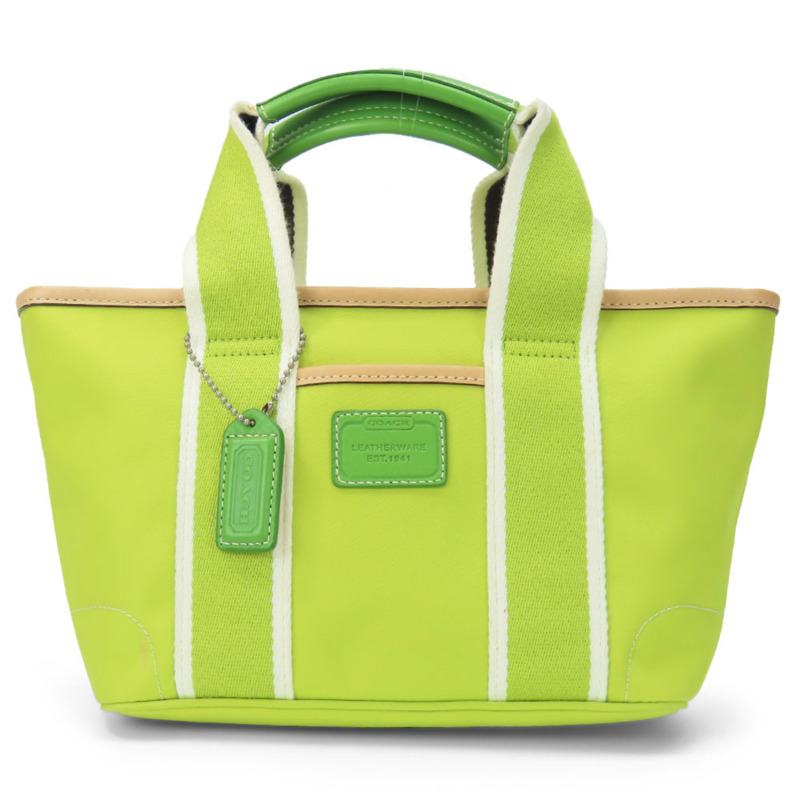 Coach 手提包 6268 帆布綠手提包 女士 COACH｜PopChill 拍拍圈