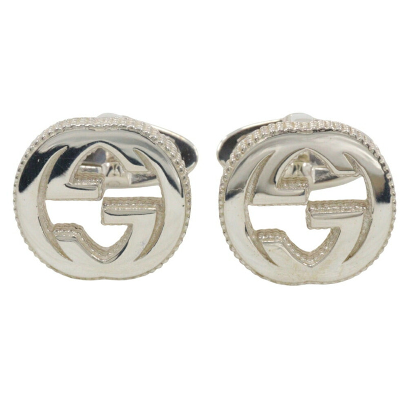GUCCI 連鎖 G 袖扣，銀色 925，G，男士｜PopChill 拍拍圈