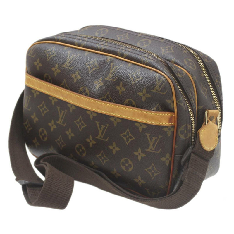LOUIS VUITTON 路易威登 Reporter PM 單肩包 Monogram 棕色 M45254 SP1003｜PopChill 拍拍圈