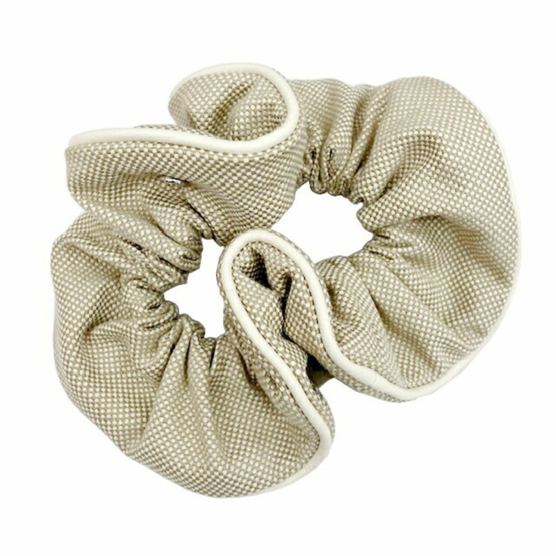 HERMES 愛馬仕 Scrunchie Claudia Plan Air Desert/Nata Hair｜PopChill 拍拍圈