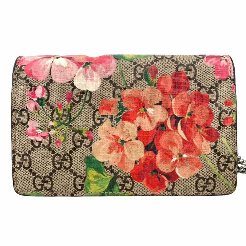 GUCCI 476432 鏈肩 GG Blooms 包紅色 女式｜PopChill 拍拍圈