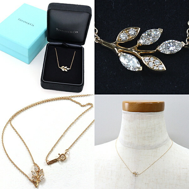 Tiffany & Co. 維多利亞鑽石分支吊墜 D0.31 18K 玫瑰金 66960838｜PopChill 拍拍圈